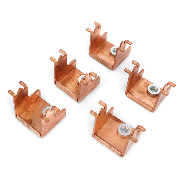 Custom High current copper PCB soldering and screw terminals ...